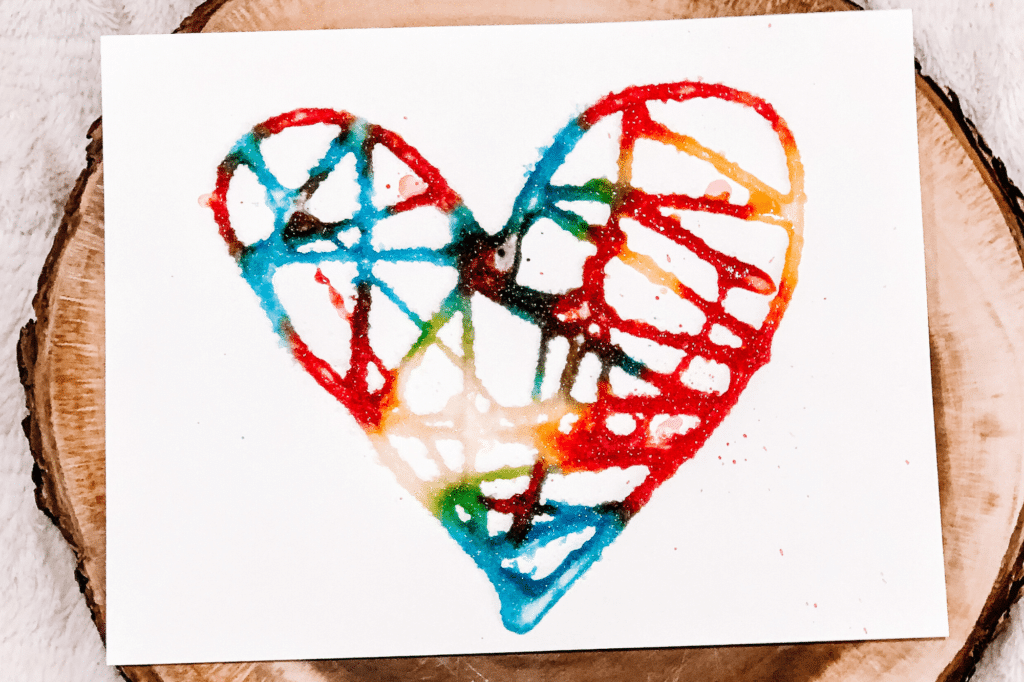 Floating Hearts Science Experiment - beyond the playroom