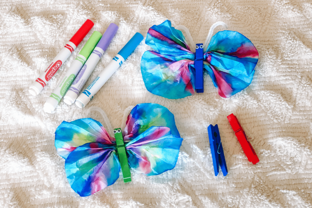 Coffee Filter Butterflies – Simple and Fun Craft for Kids