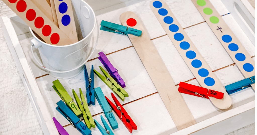Sidewalk Chalk Math Game - beyond the playroom