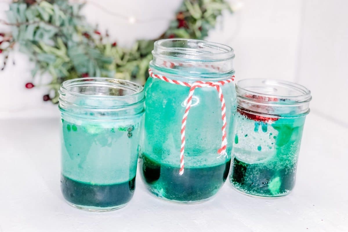 Fireworks in a Jar Science Experiment - beyond the playroom