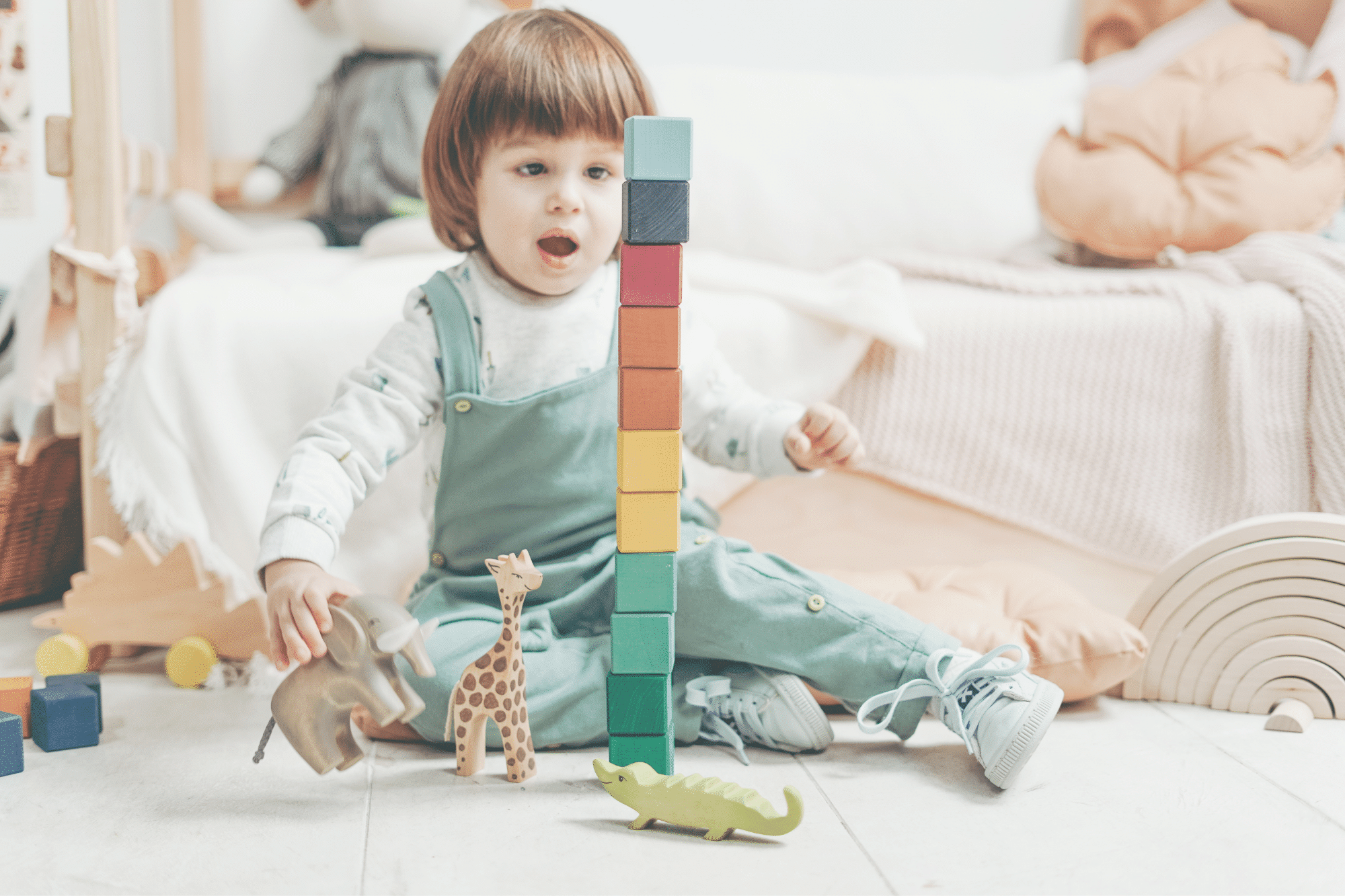 Stages of Block Play - beyond the playroom