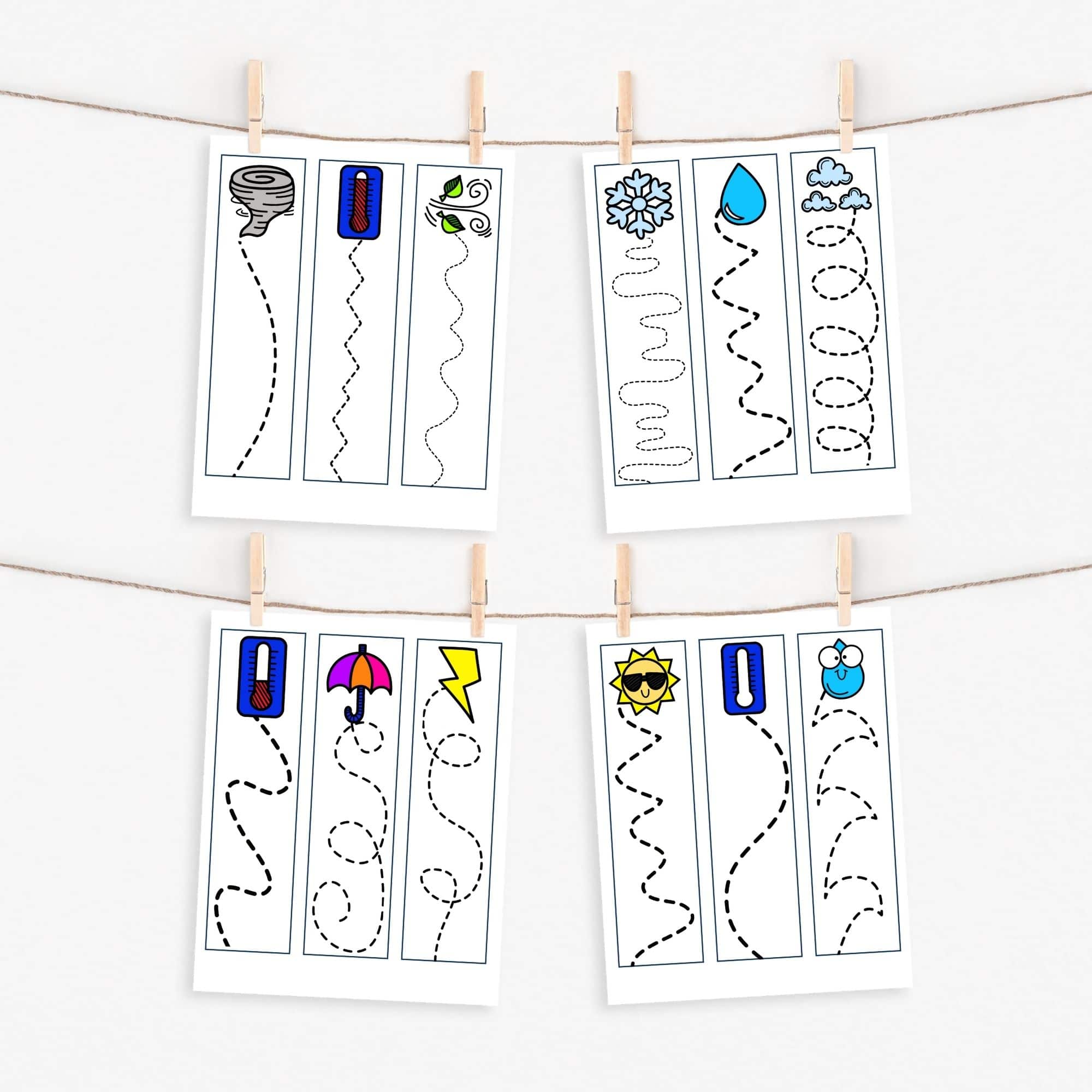 Weather Bundle Printable Set - beyond the playroom