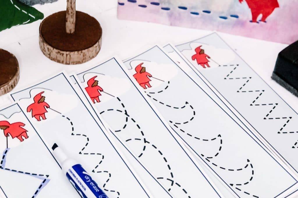 The Snowy Day Sequencing Cards - beyond the playroom