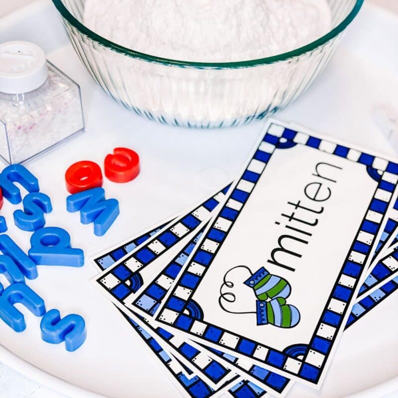 Subscribe Snow Word Cards - beyond the playroom