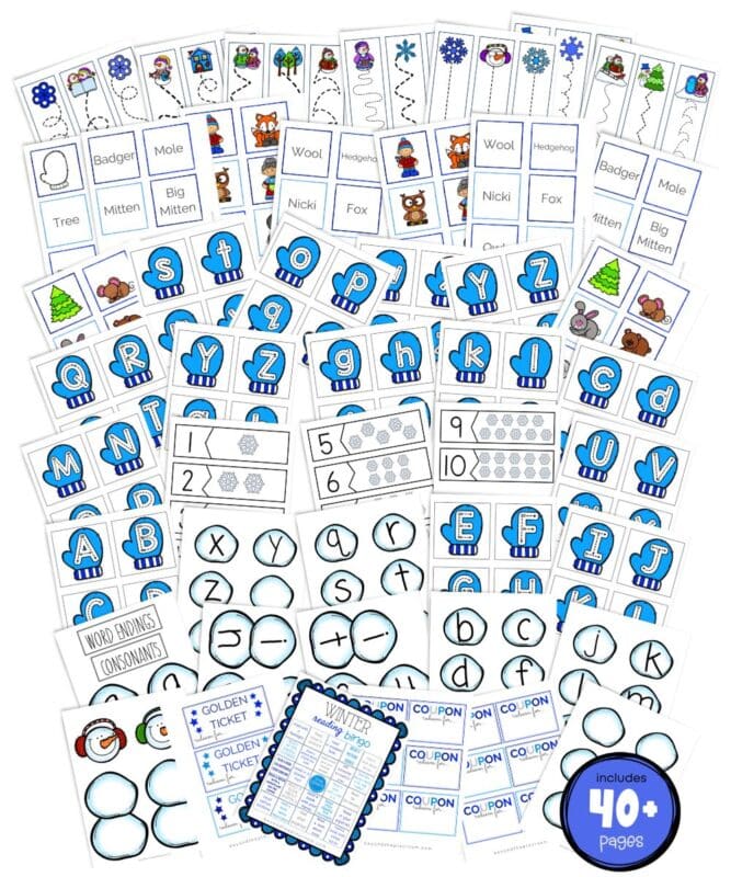 Winter Activity Bundle for Kids - beyond the playroom