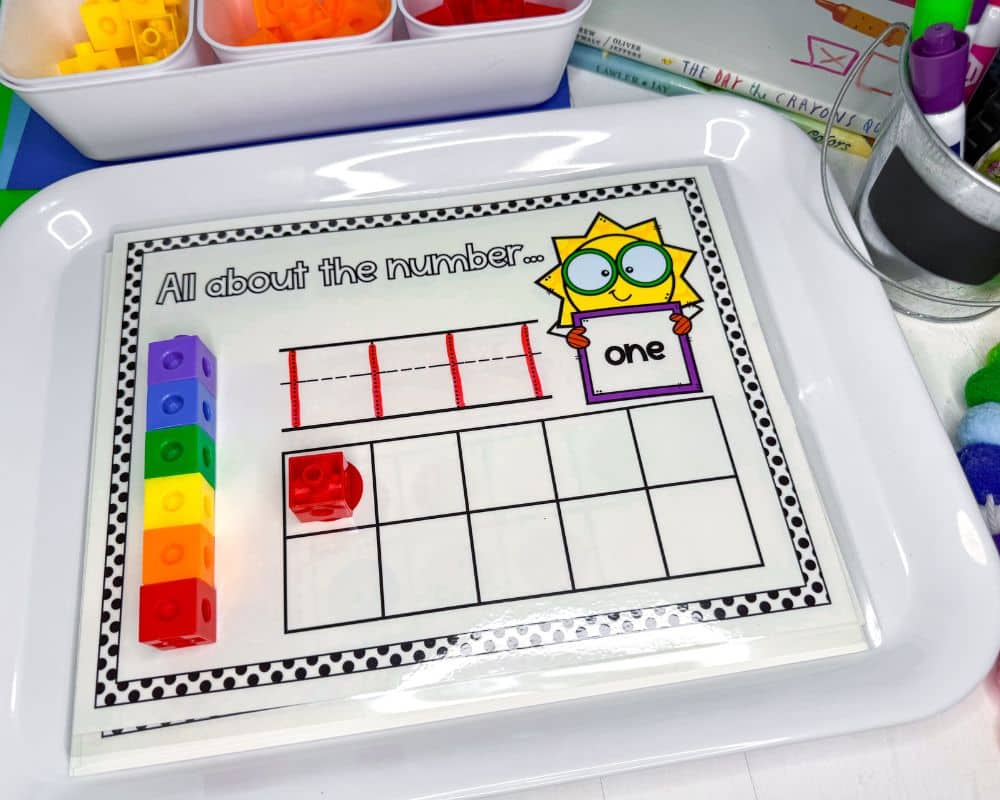 Rainbow Volcano Science Experiment - beyond the playroom